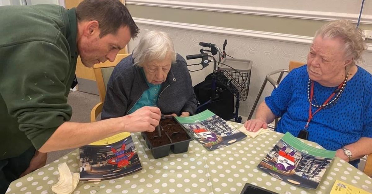 MHA Stones Place Residents Start Planting Fruit, Veg, and Herbs