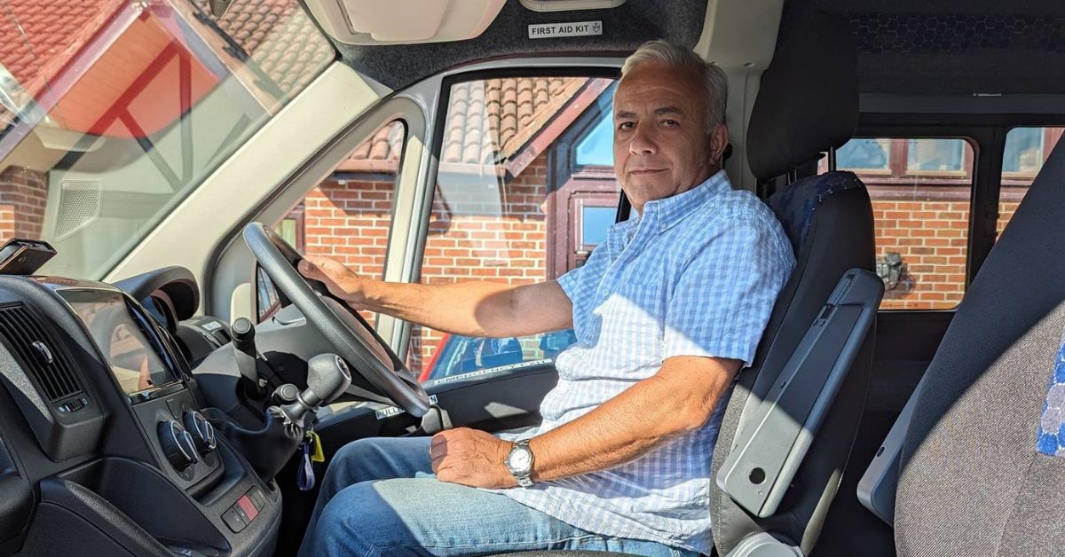 New Bus Arrives for Staff and Residents at MHA The Willows