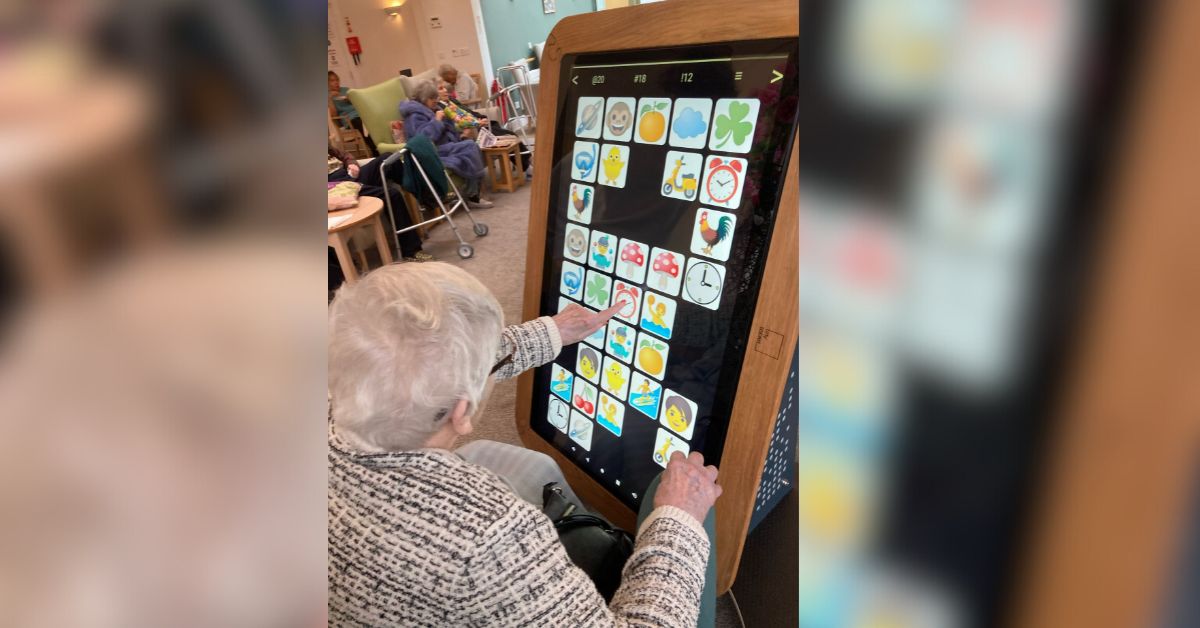 MHA Lawnfield House brings in interactive tablet for group led ...
