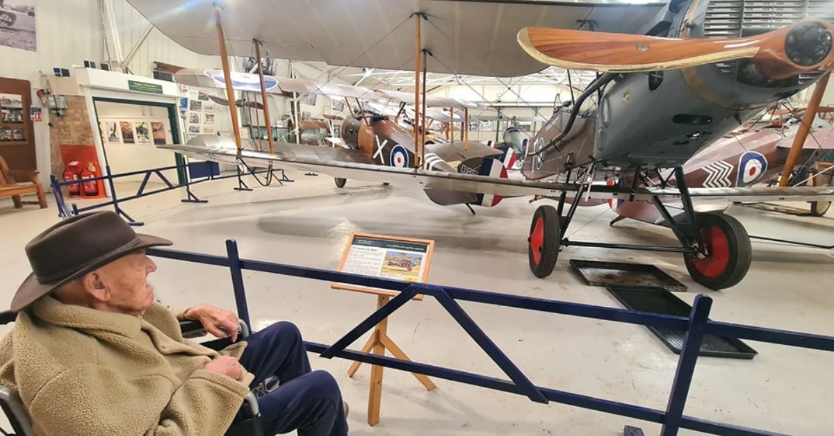 Former Airman living at MHA Oak Manor goes on trip down memory lane ...