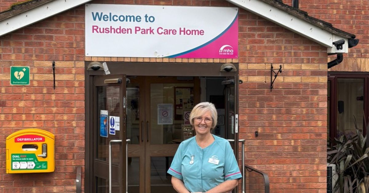 Familiar face at MHA Rushden Park in new role | MHA | Live Later Life Well